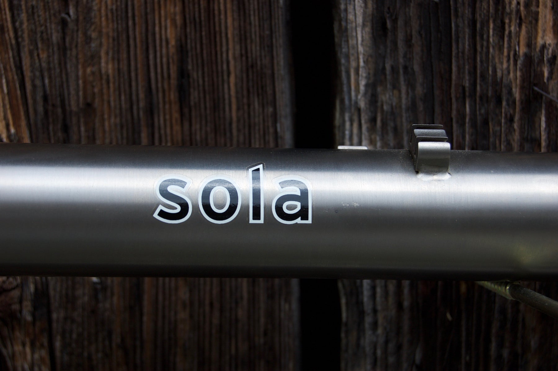 Sola titanium MTB frame – Grundtner